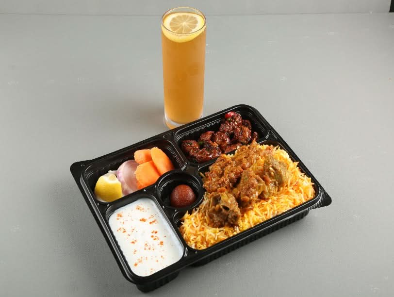 Biryani Combo Meal Box by Bombe Chulli - Hafla
