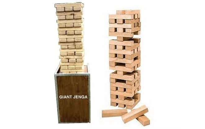 Giant Jenga - Hafla
